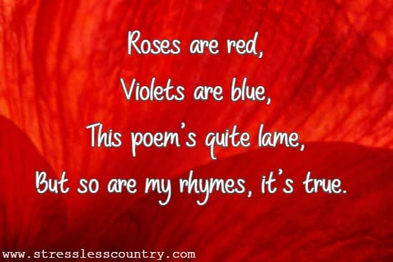 22 Funny Roses Are Red Poems, Chuckles in Rhyme