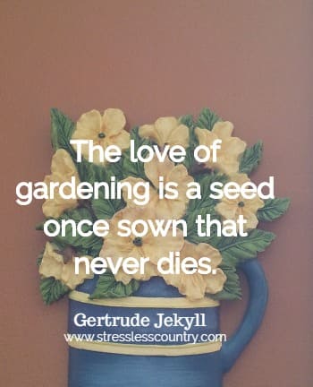 Garden Poems, Short Poems and Quotes